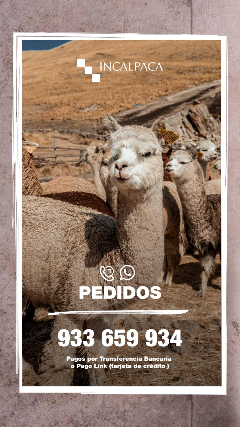 INCALPACA – Catálogo de Venta PERÚ │ C20 │ 2021 by INCALPACA TPX - Issuu