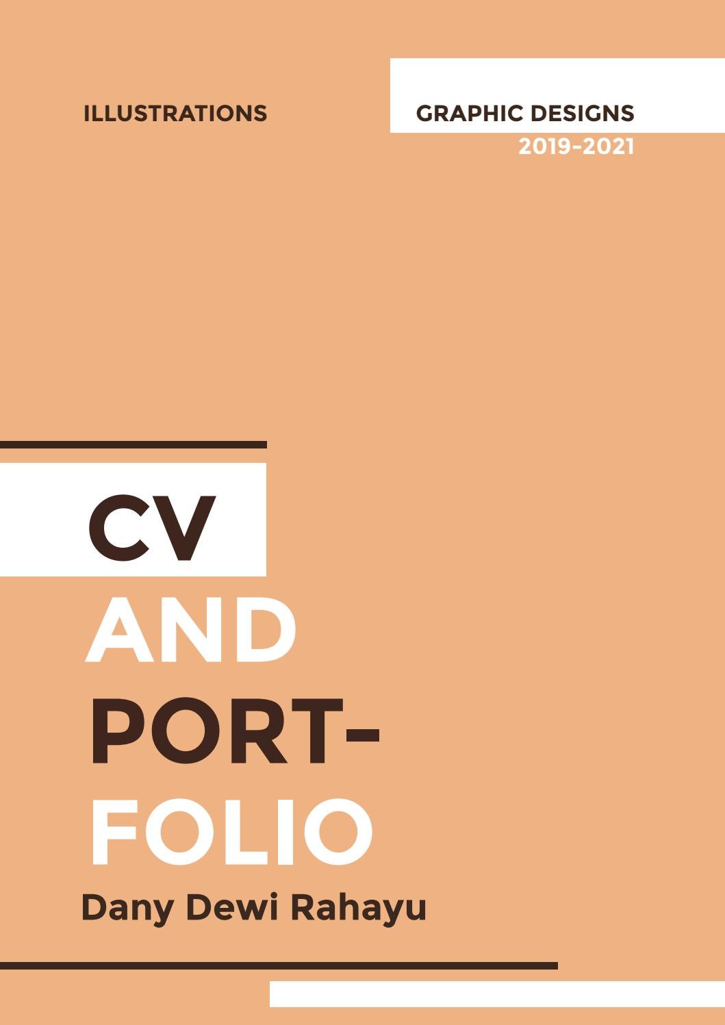 CV And Portfolio _ Dany Dewi Rahayu by Dany Dewi Rahayu - Issuu