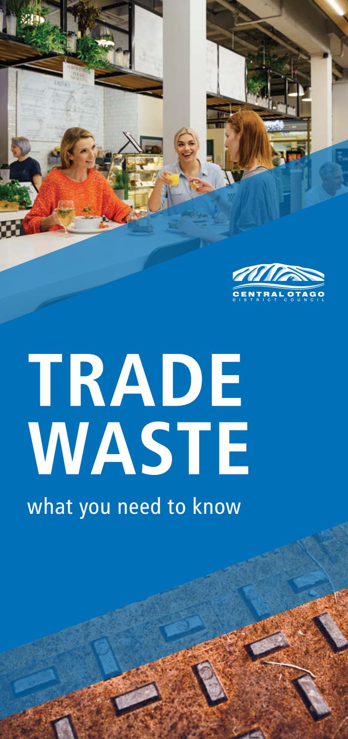 Trade Waste - what you need to know by Central Otago District Council ...