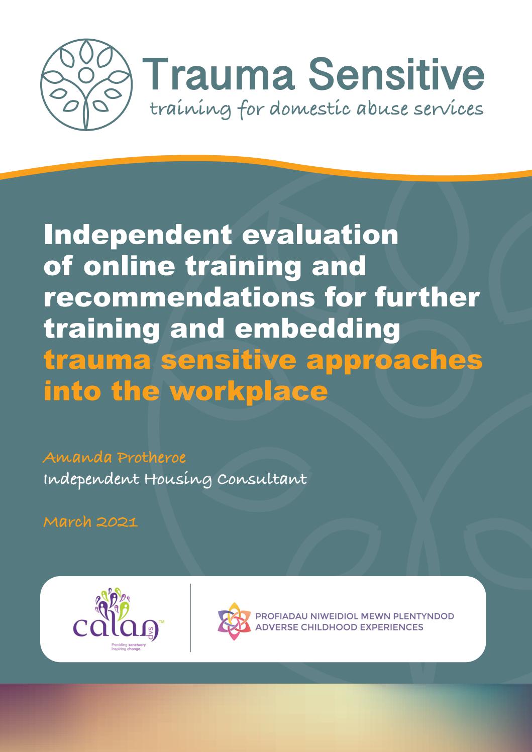 Trauma Sensitive Training for Domestic Abuse Staff - English by ...