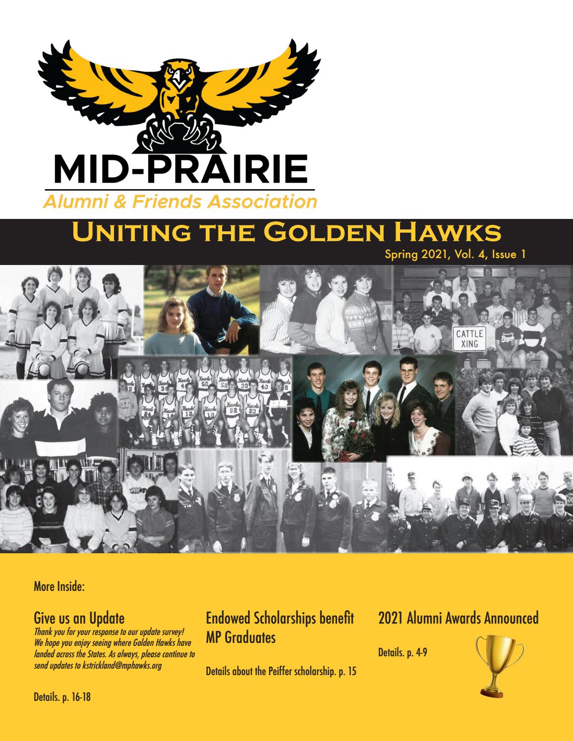Mid-Prairie Alumni Newsletter - Spring 2021 by mphawksalumni - Issuu