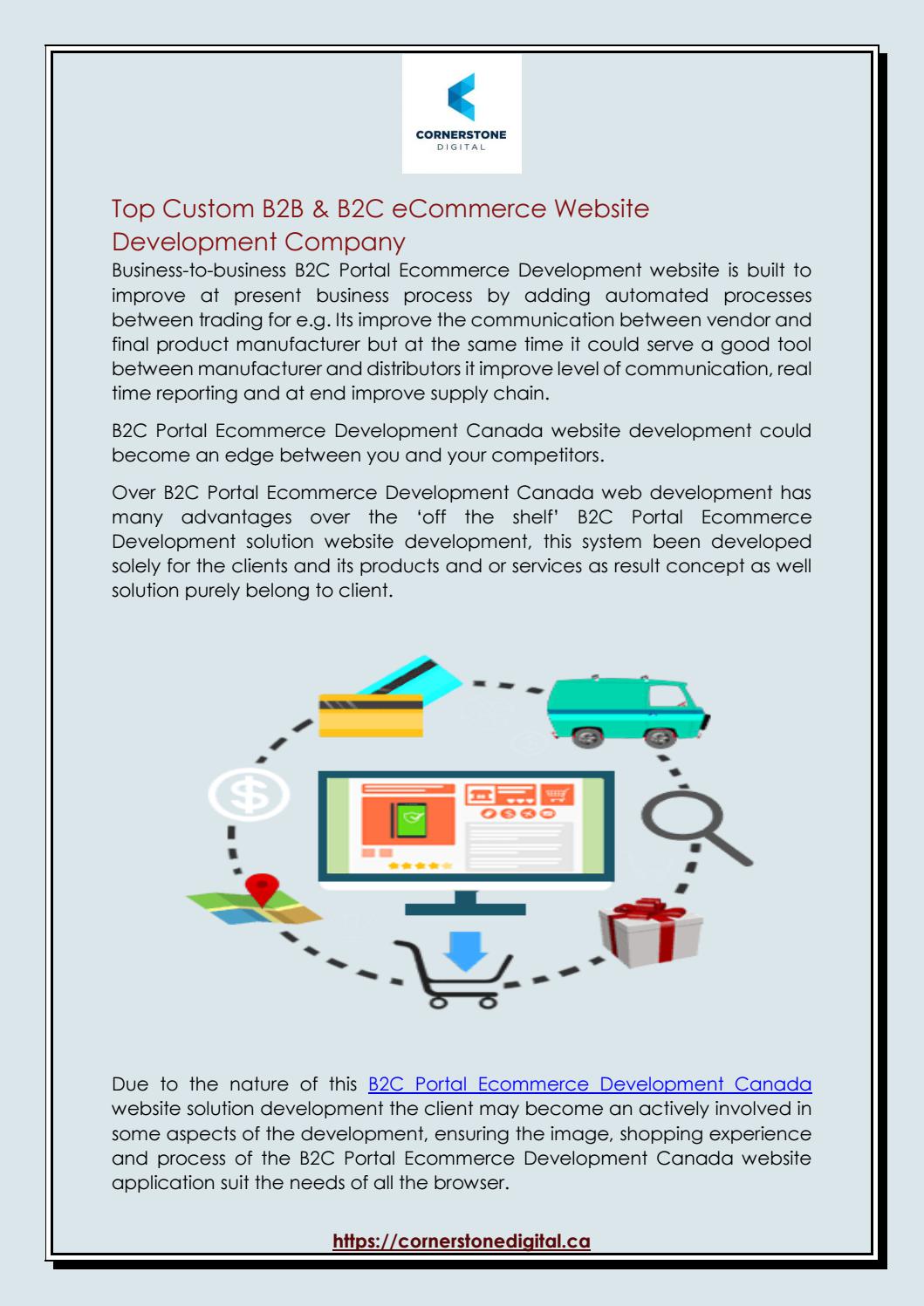 Top Custom B2B & B2C eCommerce Website Development Company by ...