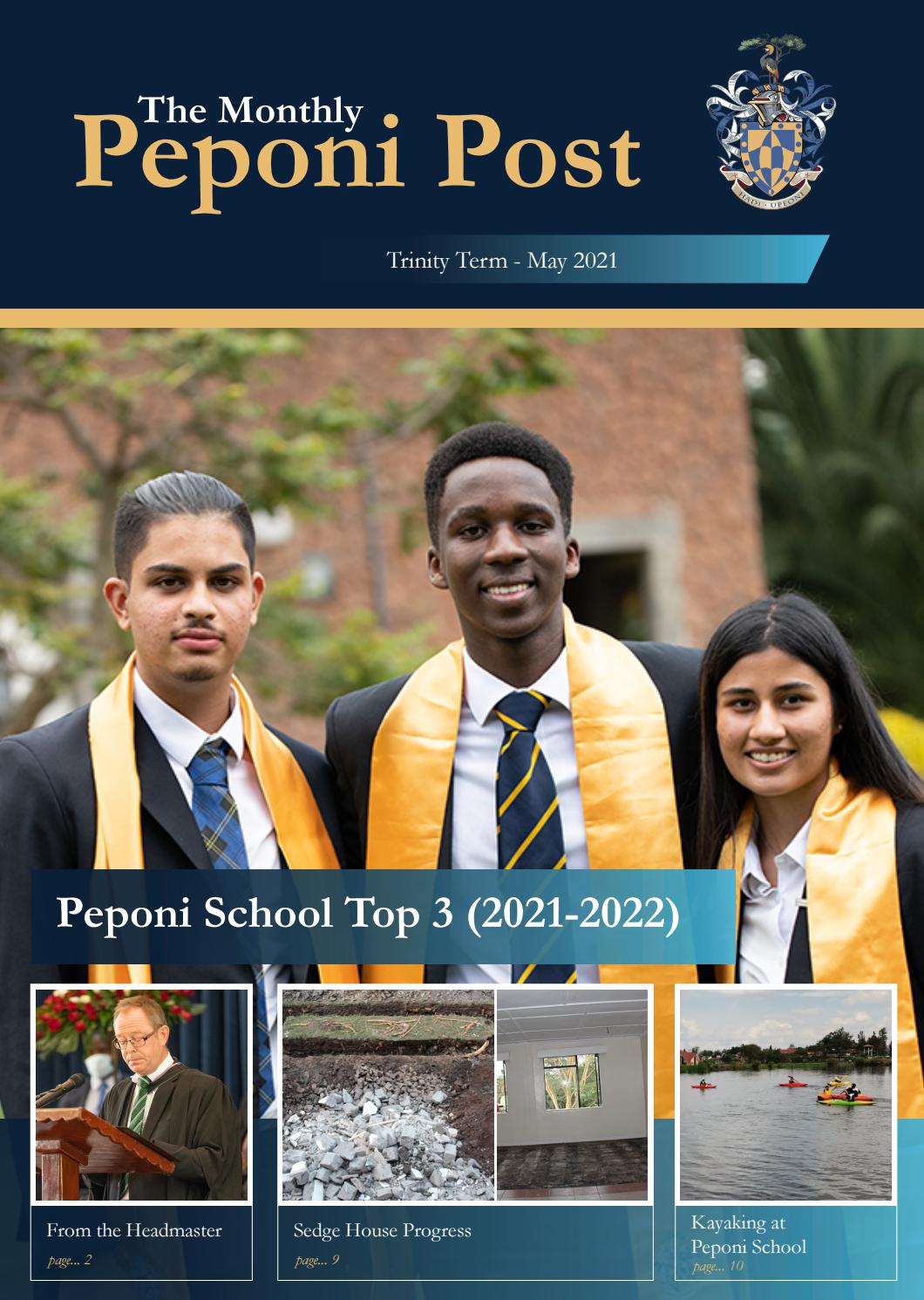 Peponi Post - May 2021 Edition by Peponi School - Issuu