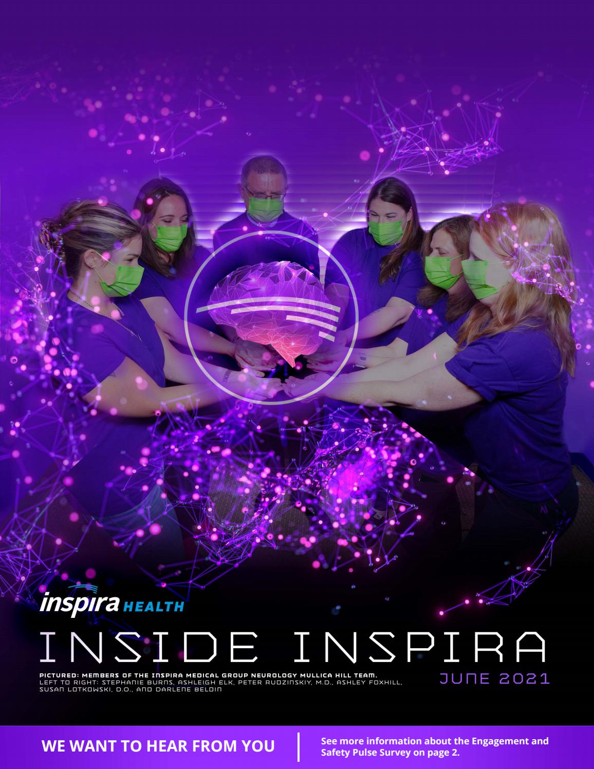 Inside Inspira Newsletter June 2021 by Inspira Health - Issuu