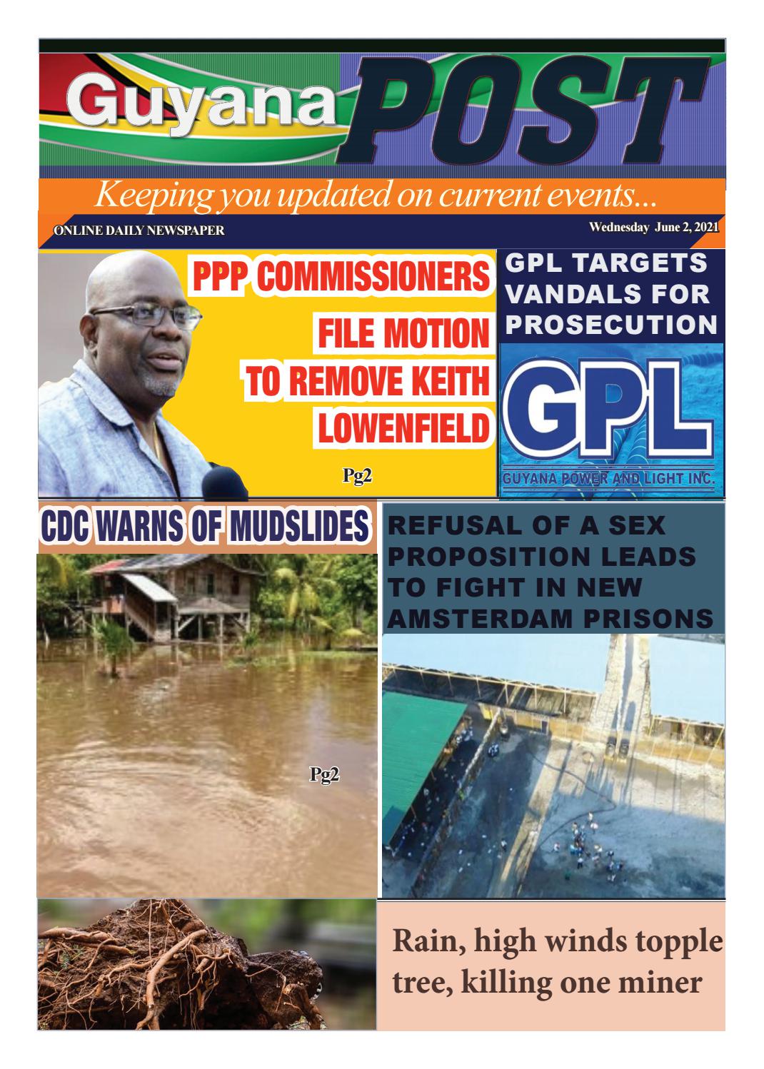 Guyana Post Newspapers by guyanapostonline - Issuu