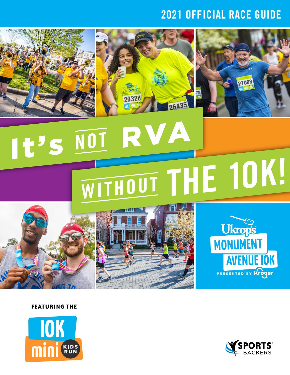 Ukrop's Monument Avenue 10k presented by Kroger Race Guide: June 2021 ...