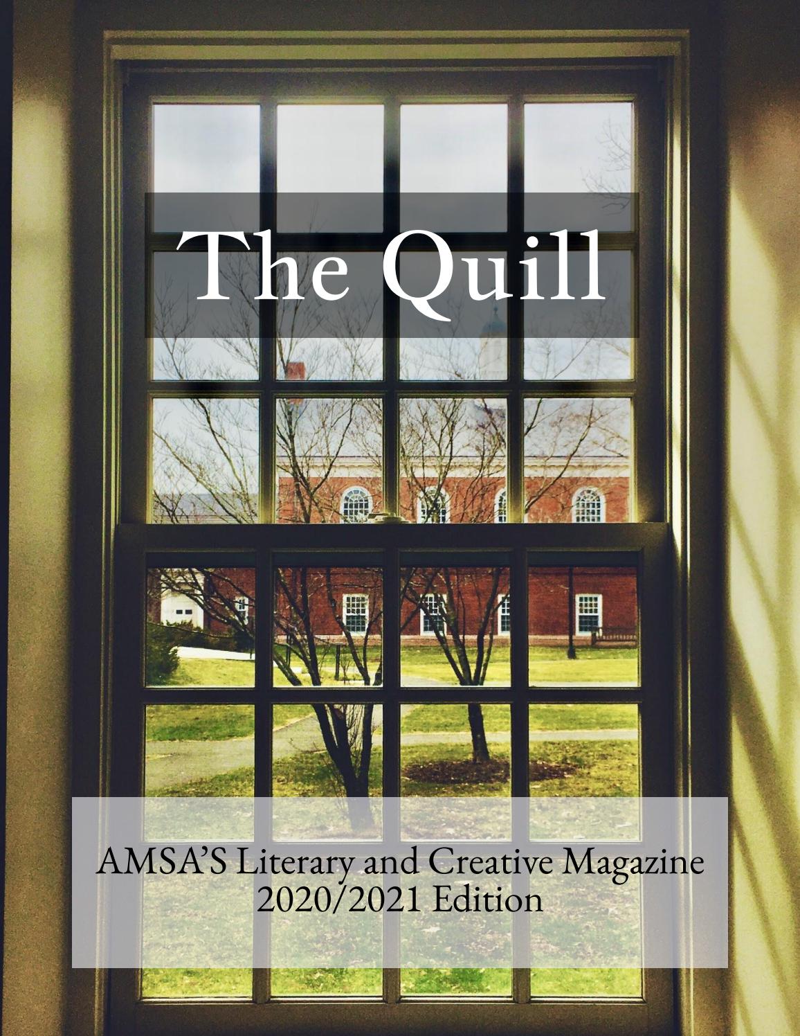 The Quill: 2020-2021 Edition by theamsaquill - Issuu