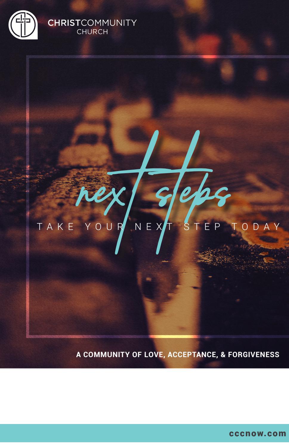 Next Steps Booklet by Mark Kroeker - Issuu