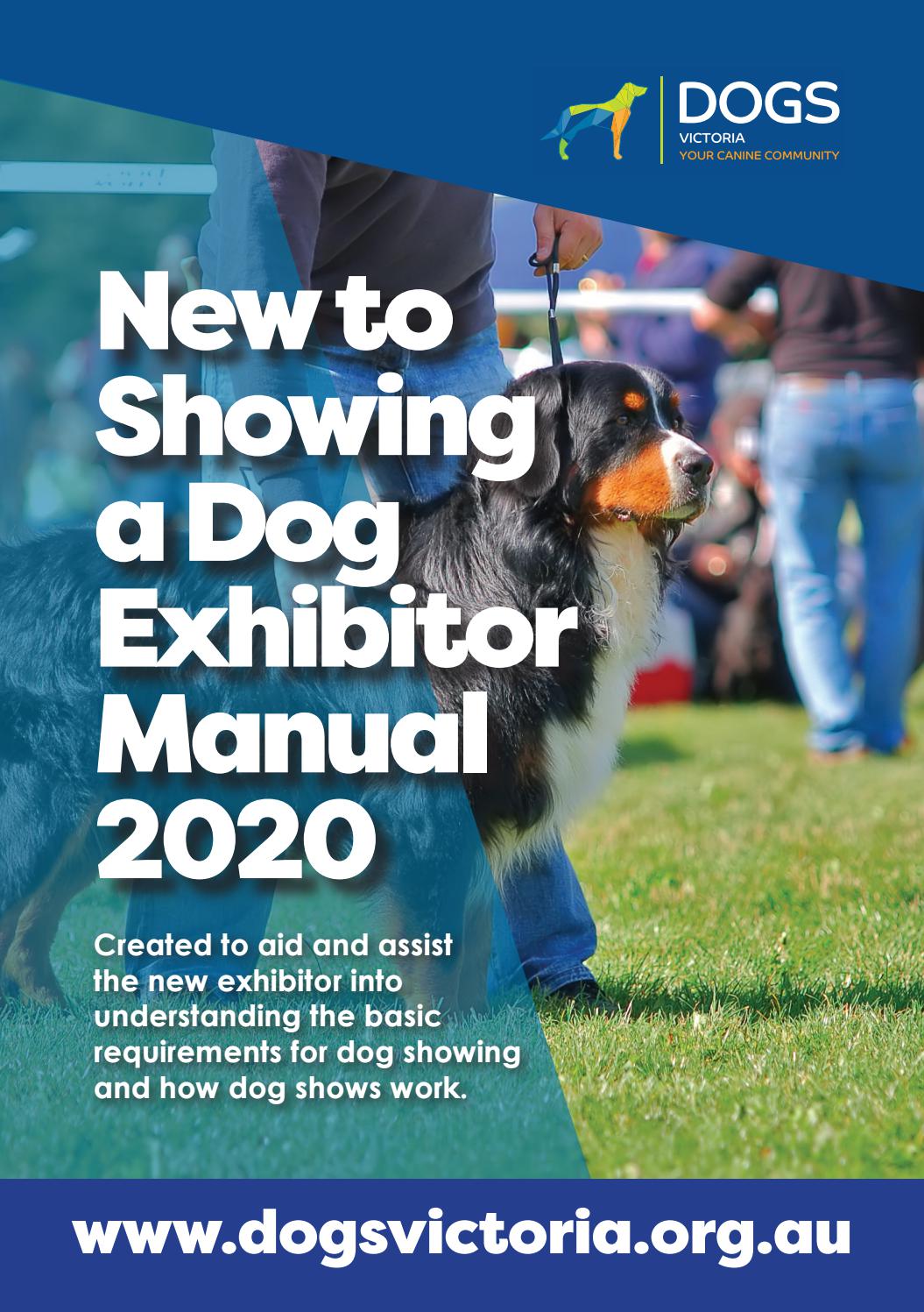 Dogs In Show Booklet 2020 by Dogs Victoria - Issuu