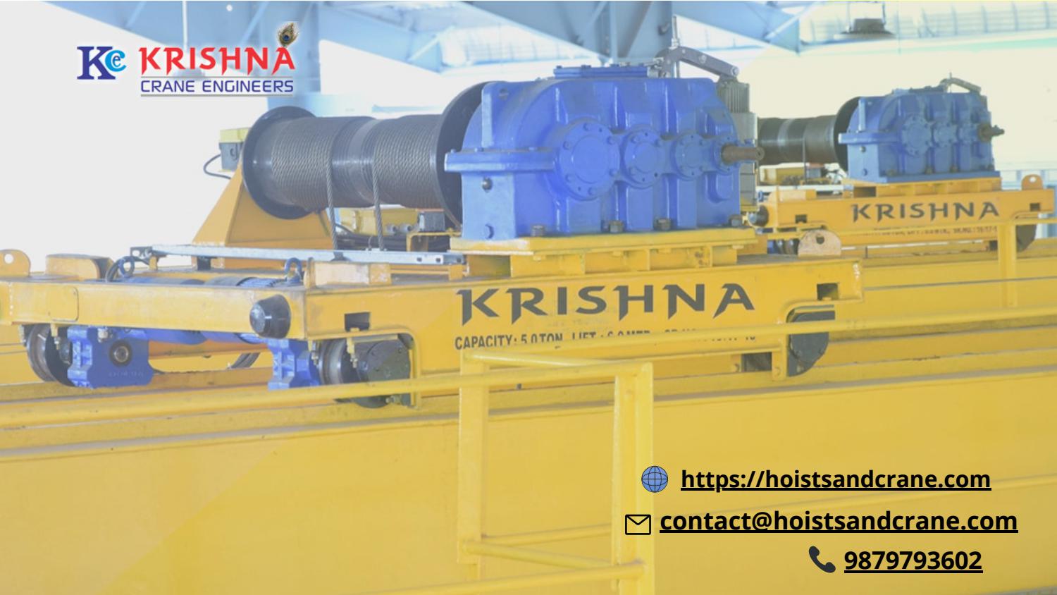 Krishna Crane Engineers by Krishna Crane Engineers - Hoist And Cranes Manufacturers in Ahmedabad ...