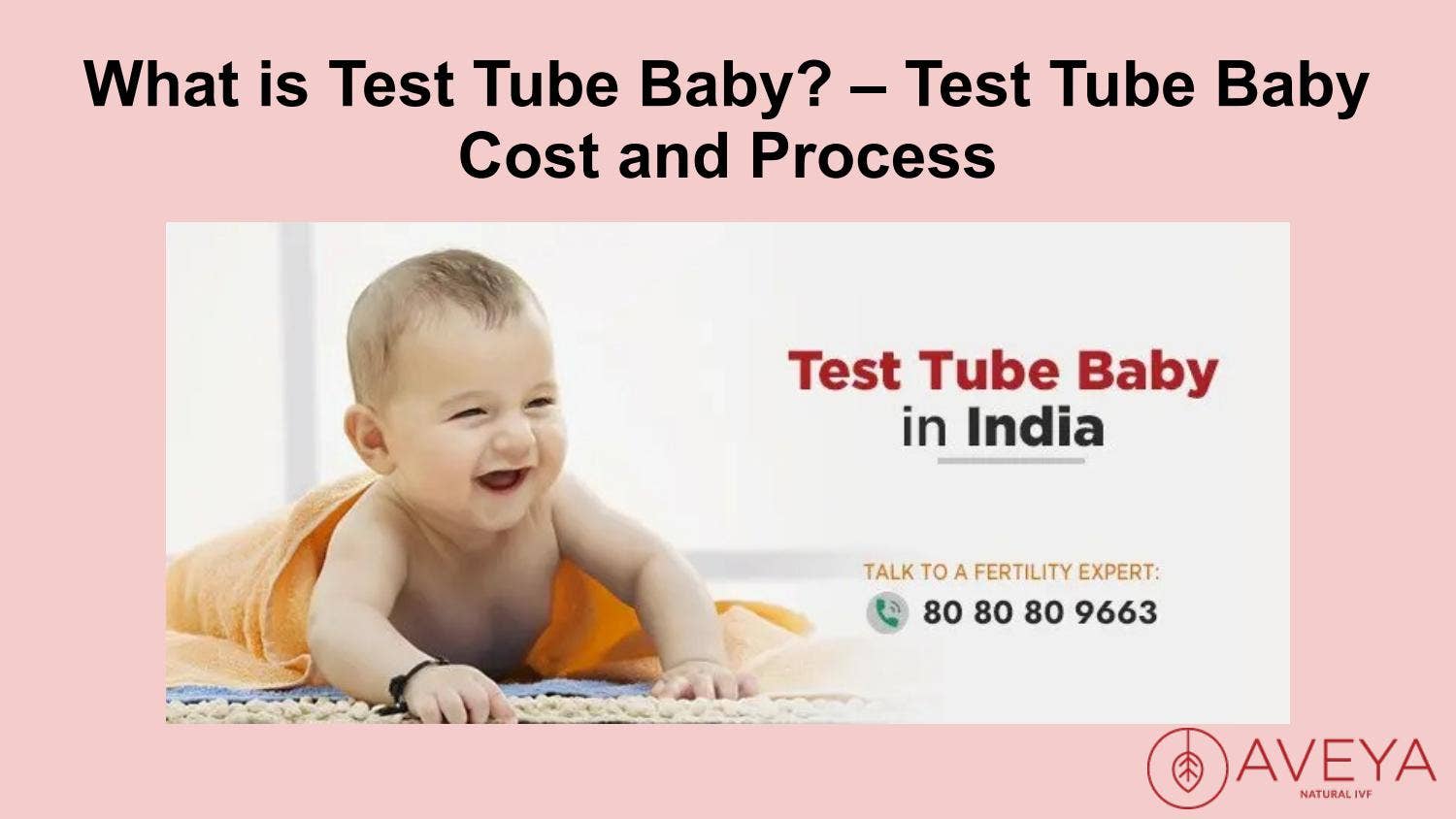 What is Test Tube Baby? – Test Tube Baby Cost and Process - Aveya IVF ...