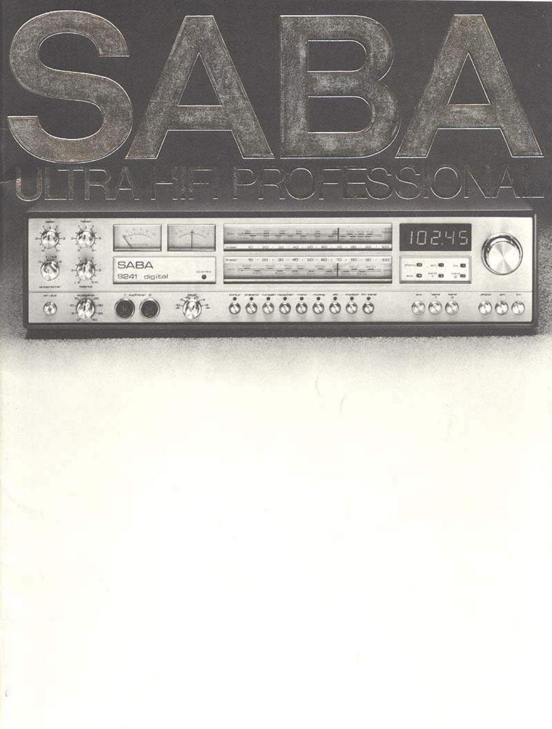 Saba 1978 Ultra Professional Programm by Alex Chernyak - Issuu