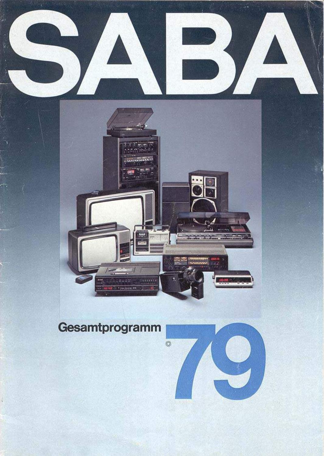 Saba Gesamtprogramm 1979 by Alex Chernyak - Issuu