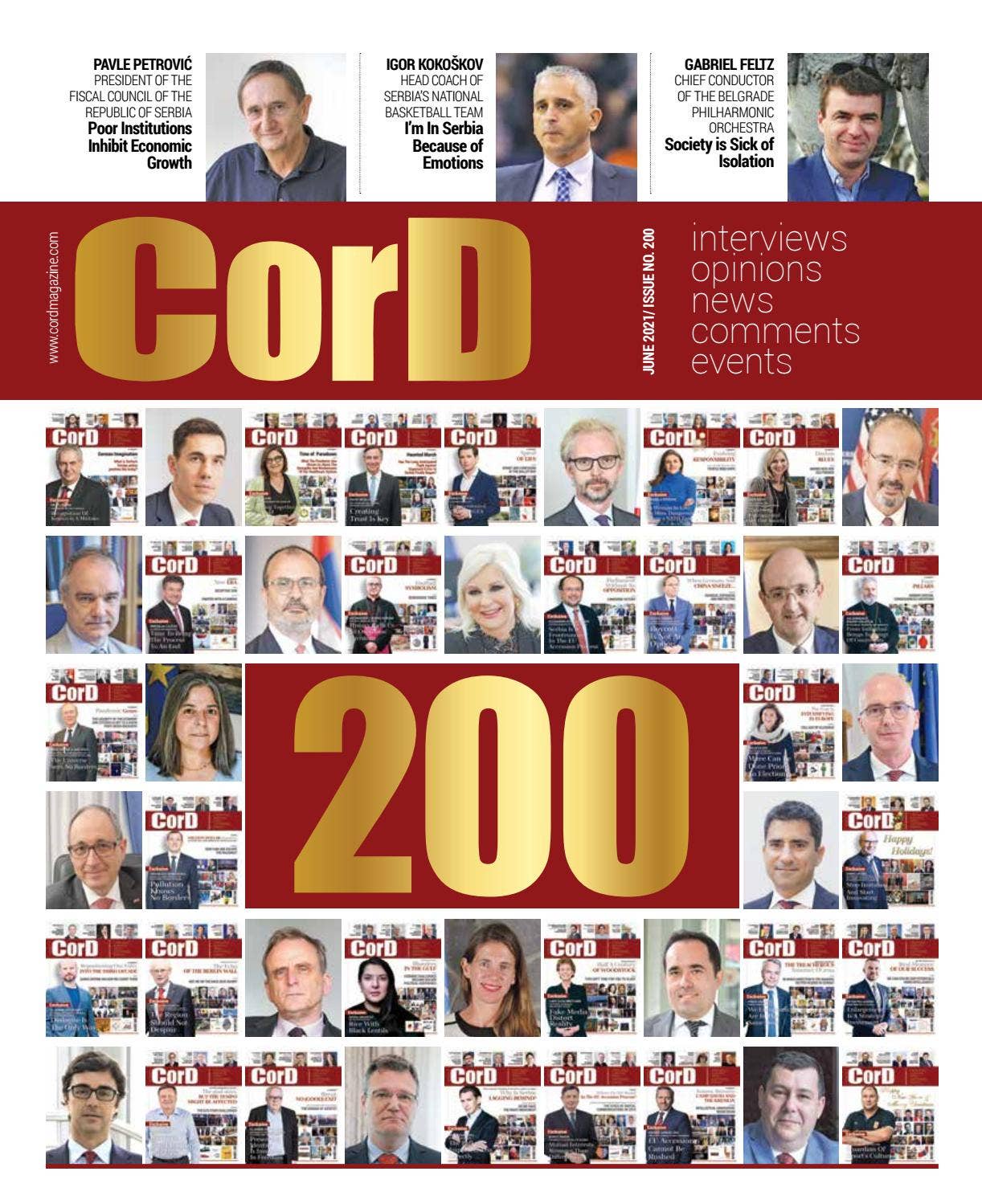 CorD Magazine, June 2021 issue no. 200 by CorD Magazine - Issuu