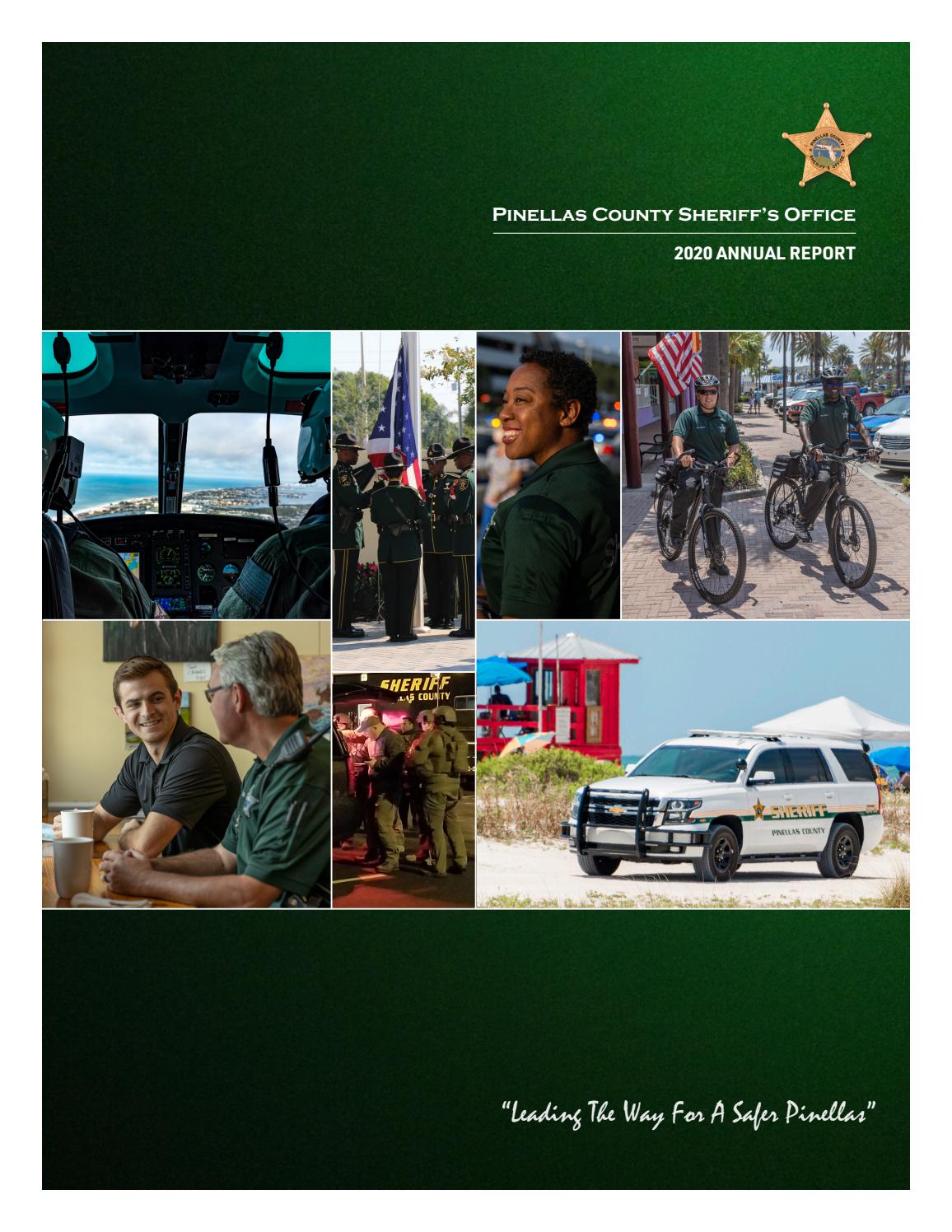 PCSO Annual Report 2020 by Pinellas County Sheriff's Office - Issuu