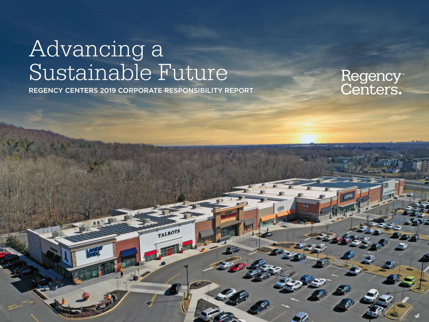 Regency Centers - 2019 Corporate Responsibility Report by Regency ...