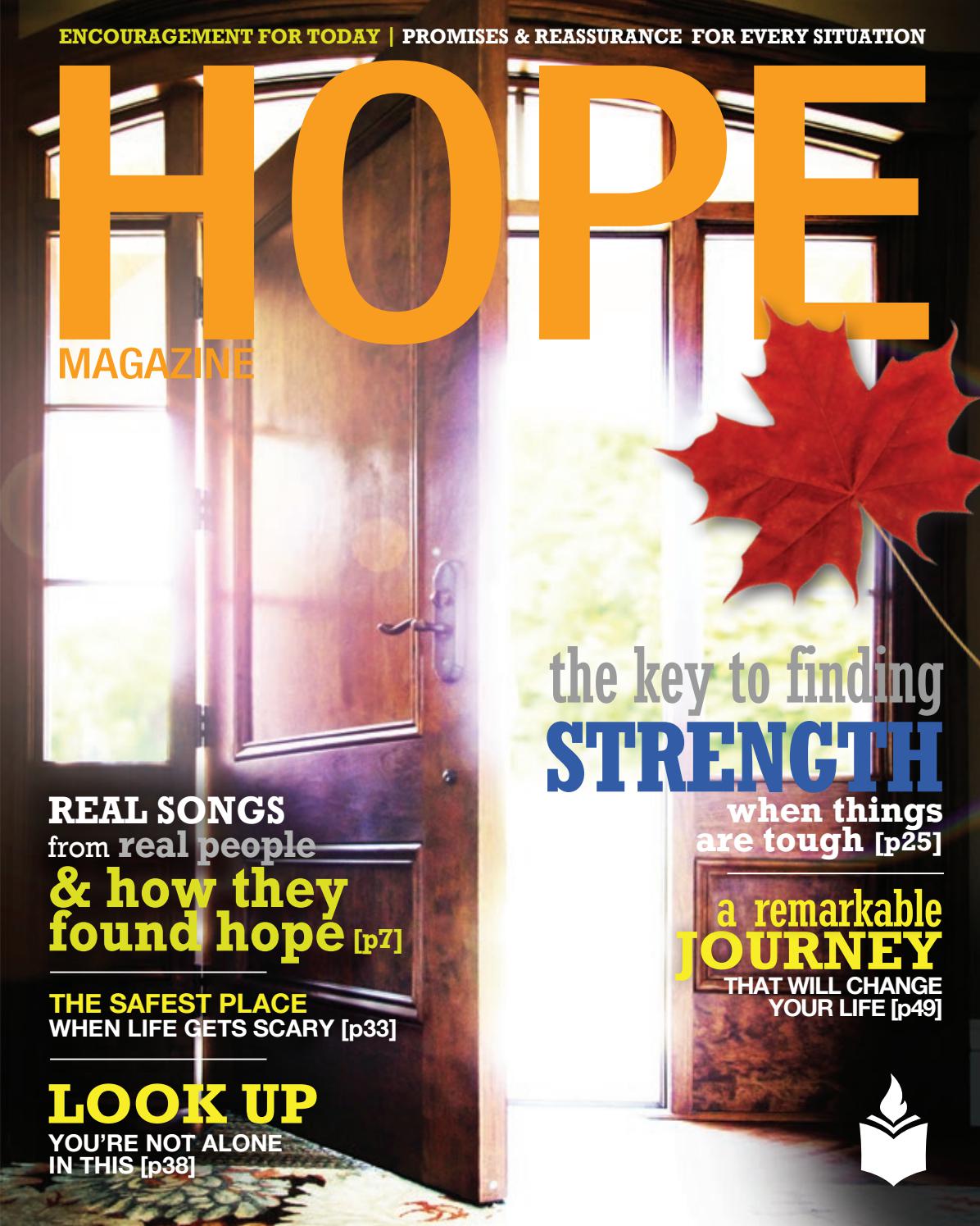 Hope Magazine (English, Canada, Mini) by ShareWord Global - Issuu