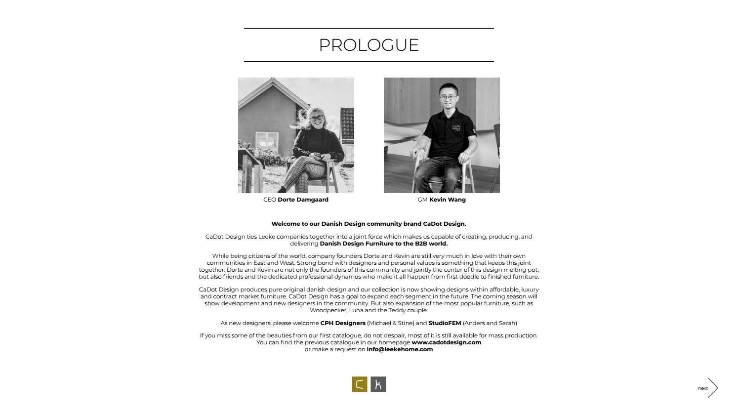 CaDot Design by Leeke - Autum 2020 Catalogue EN by INETDESIGN - Issuu