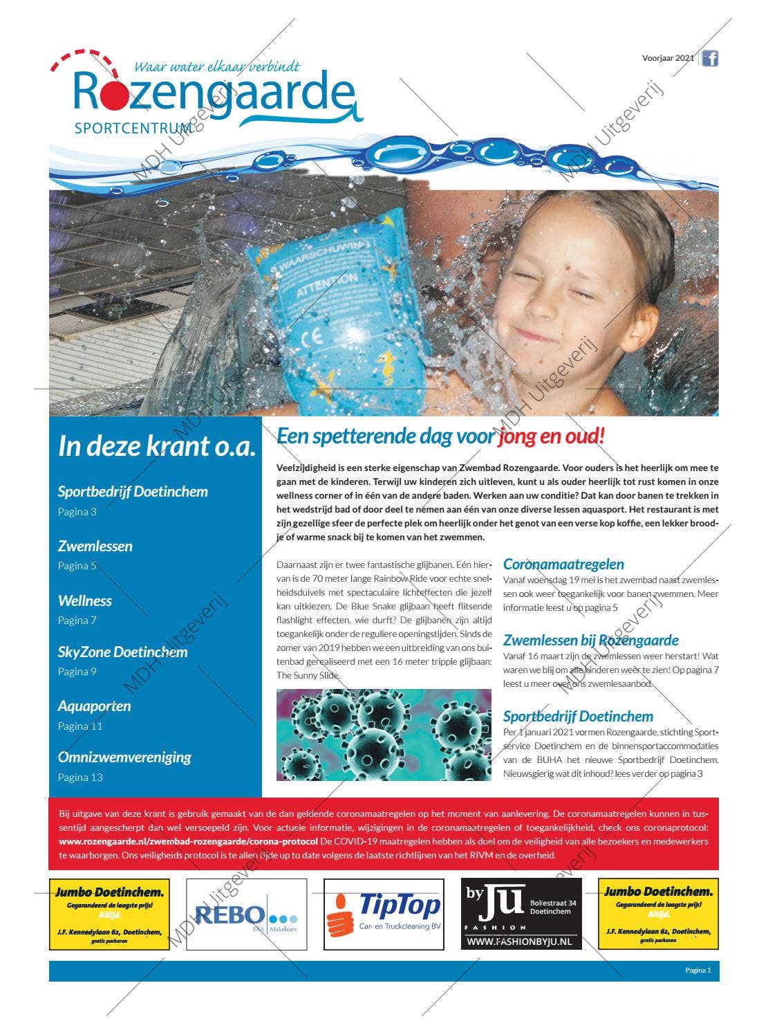 Zwembad Rozengaarde by MDH Uitgeverij - Issuu