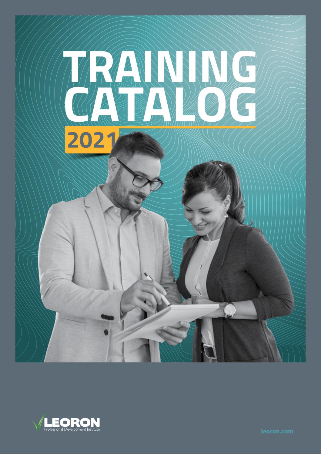 2 LEORON Training Catalog 2021 by Xink - Issuu