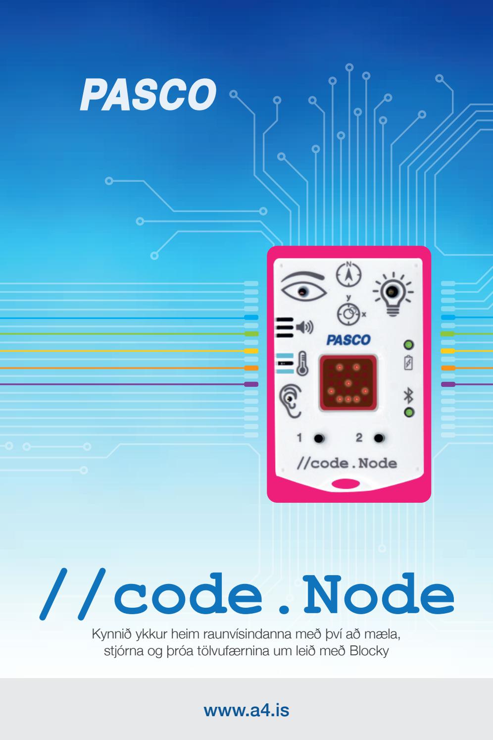 code.Node frá Pasco by a4verslanir - Issuu