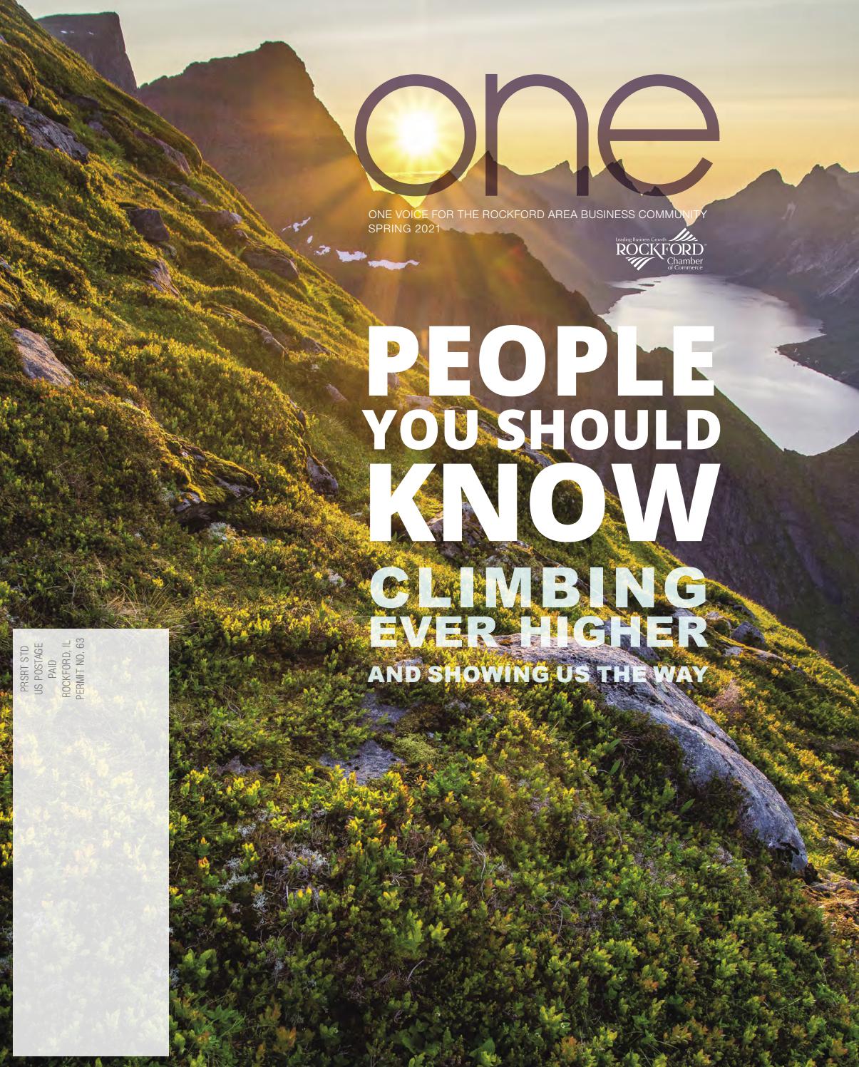 ONE Magazine Spring 2021 by Greater Rockford Chamber of Commerce - Issuu