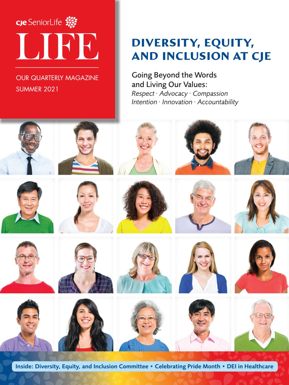 LIFE Magazine, The Quarterly Publication of CJE SeniorLife, Summer ...