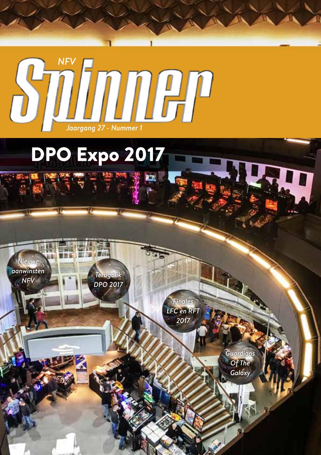 2018 - 01 - Spinner Magazine by Nederlandse Flipper Vereniging - Issuu
