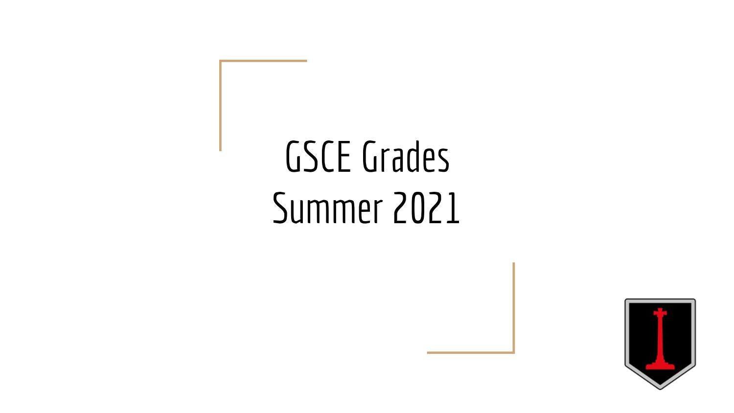 GSCE Grades Summer 2021 - Assembly May 2021 by Schudio - Issuu