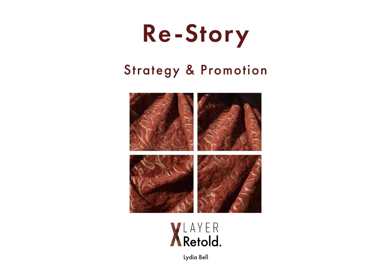 Re-Story Strategy & Promotion Document PDF Format by Northumbria ...
