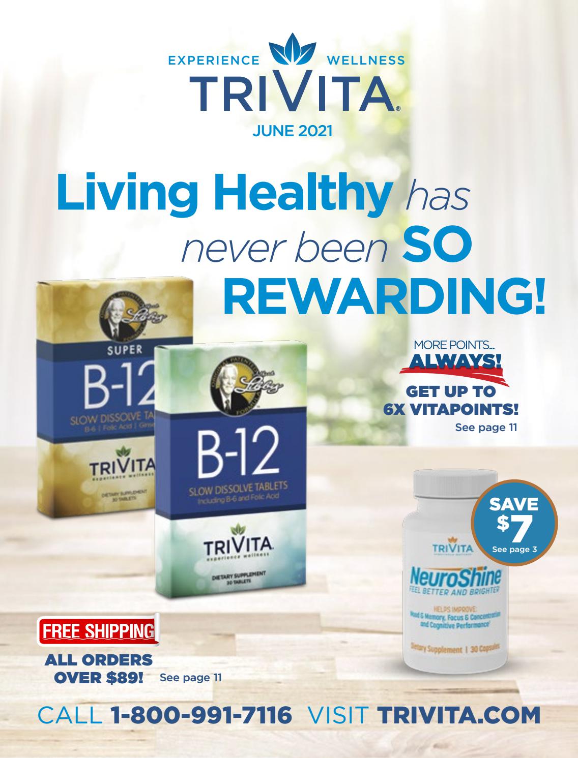 TriVita Catalog - June 2021 - USA by TriVita - Issuu