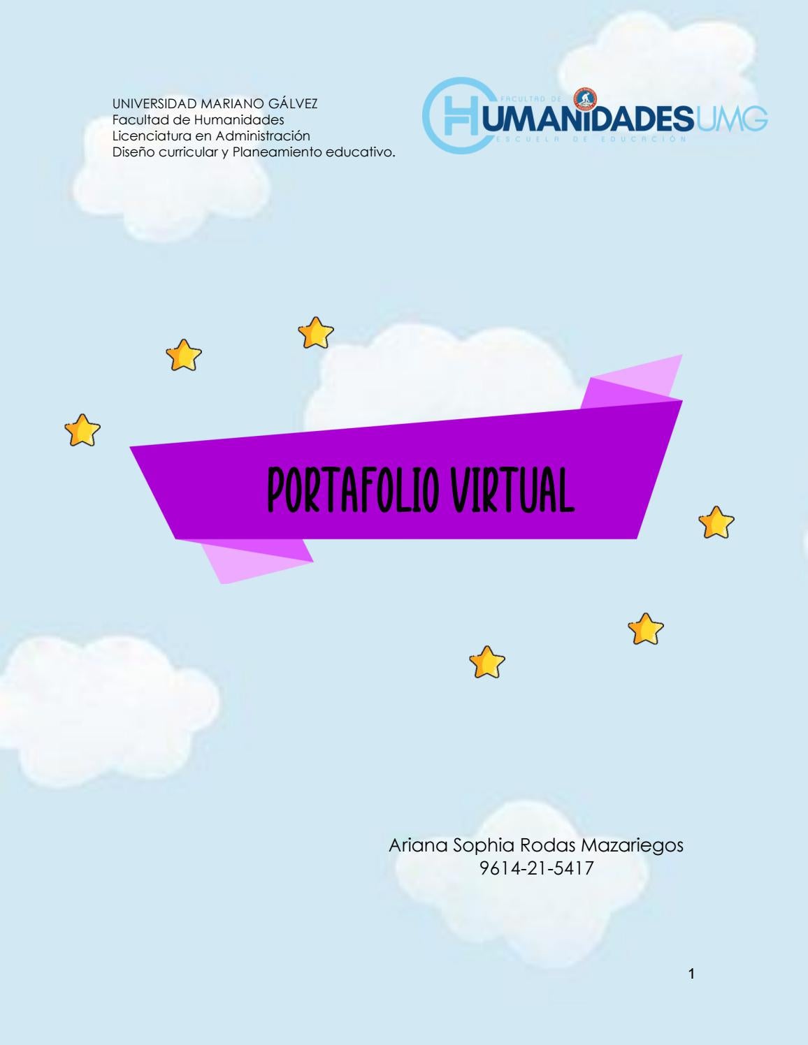 Portafolio Virtual Dise o Curricular By ARIANA SOPHIA RODAS Portafolio Virtual Dise o Curricular By ARIANA SOPHIA RODAS