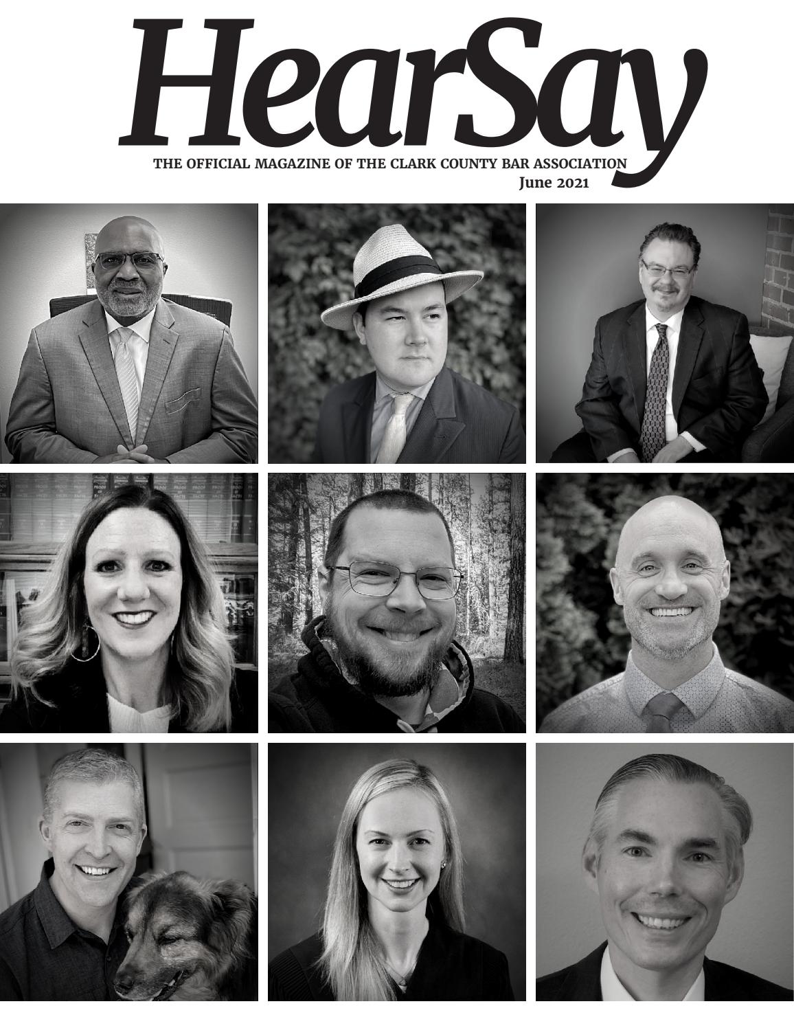 June 2021 Hearsay by CCBA Washington - Issuu