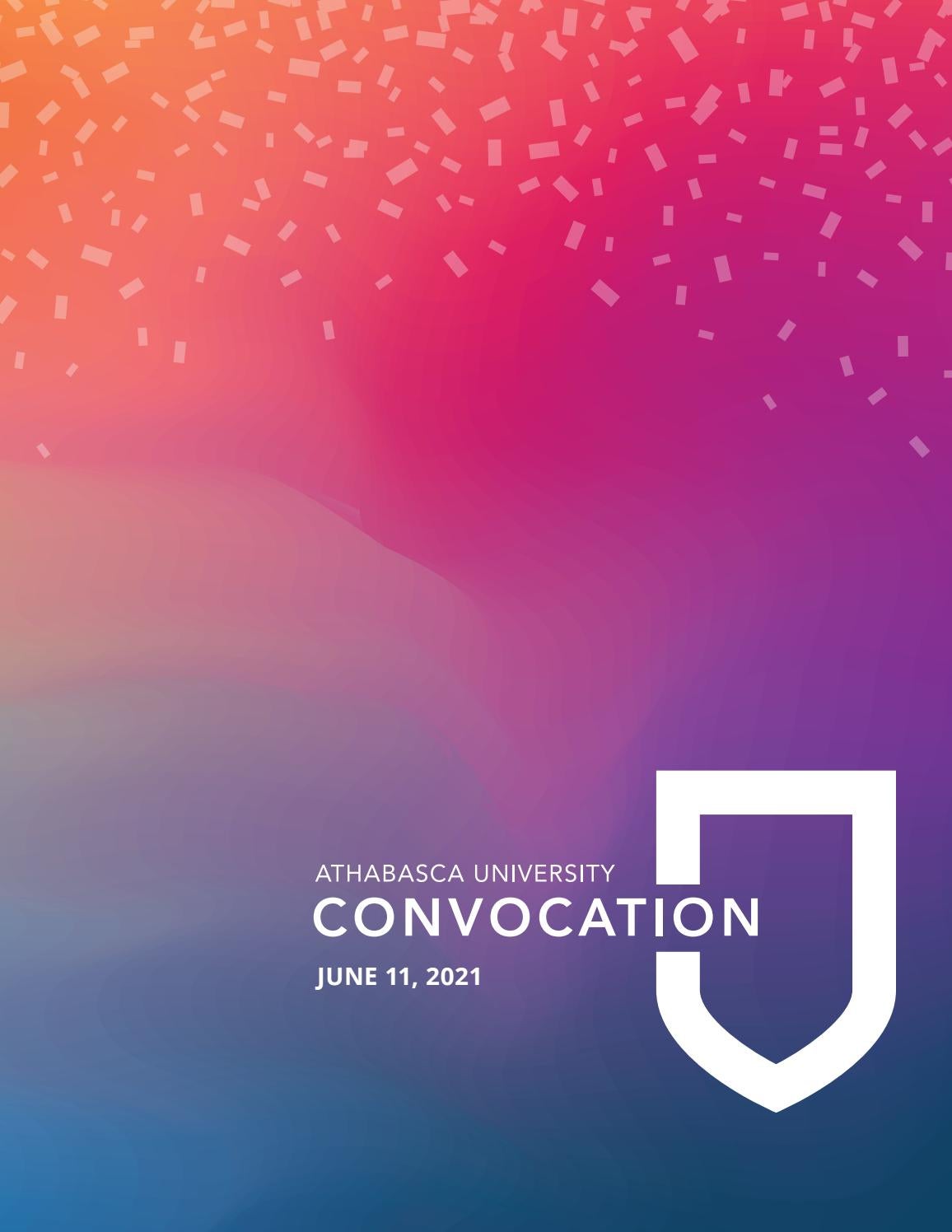 AU Convocation 2021 by Athabasca University - Issuu