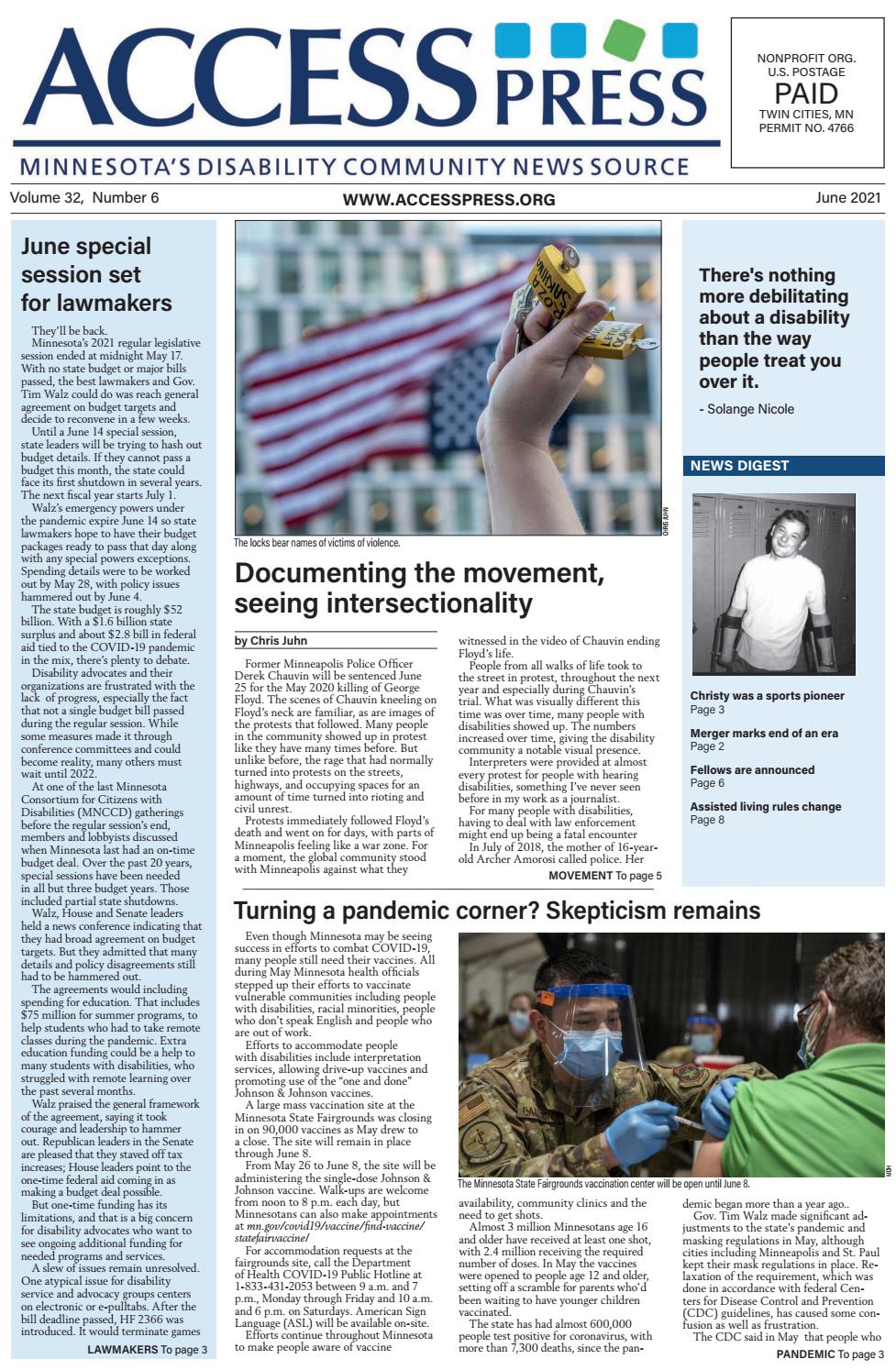 June 2021 Edition - Access Press by Access Press - Issuu