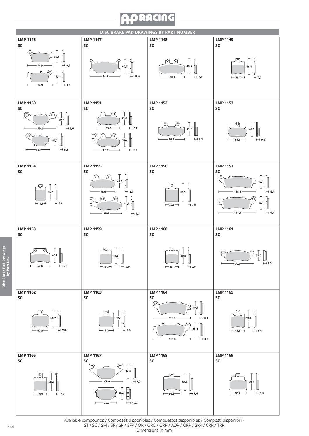CATALOGO AP RACING 2021 by Bike Inside - Issuu