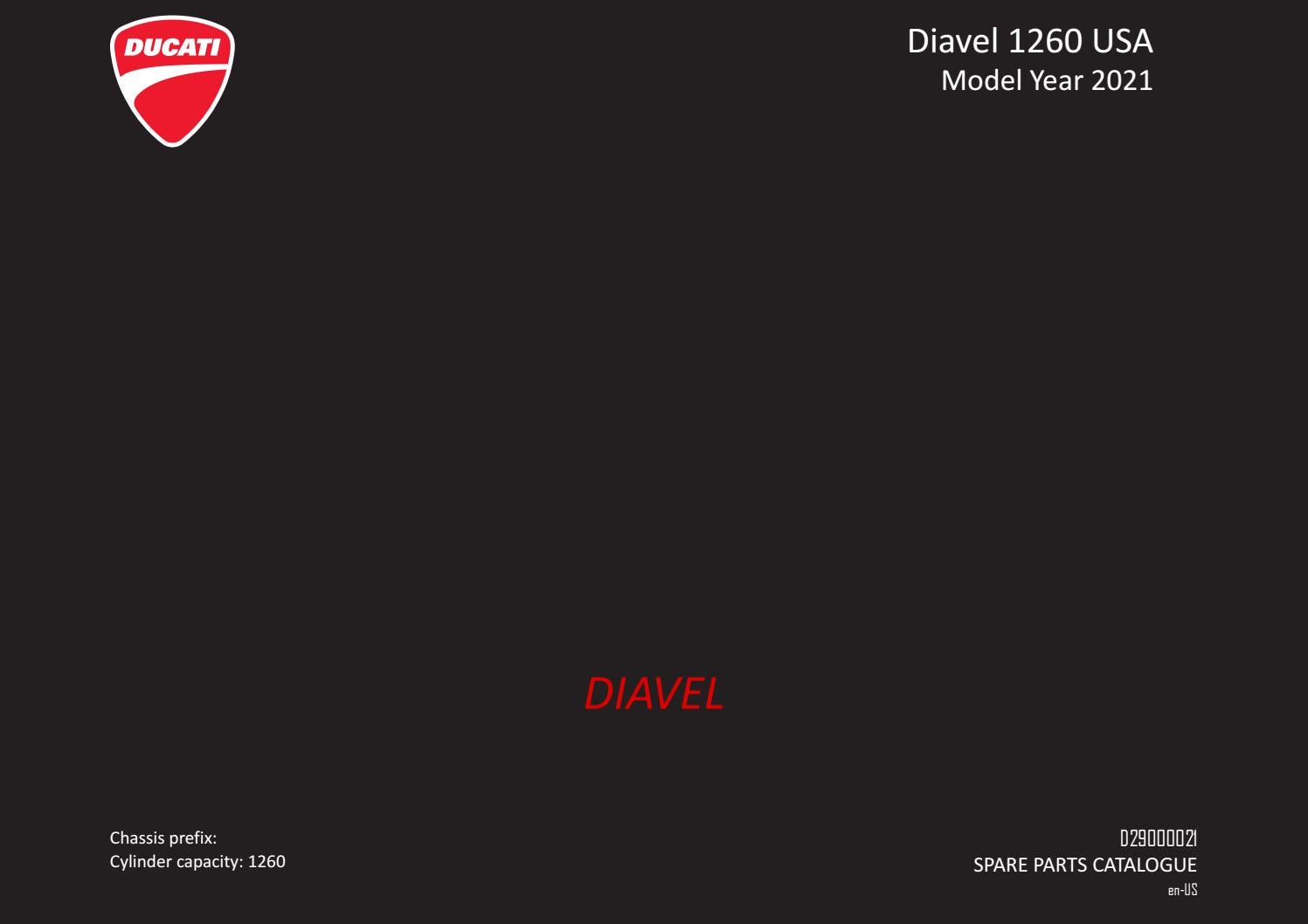 Ducati Diavel Spare Parts Catalogue | Reviewmotors.co
