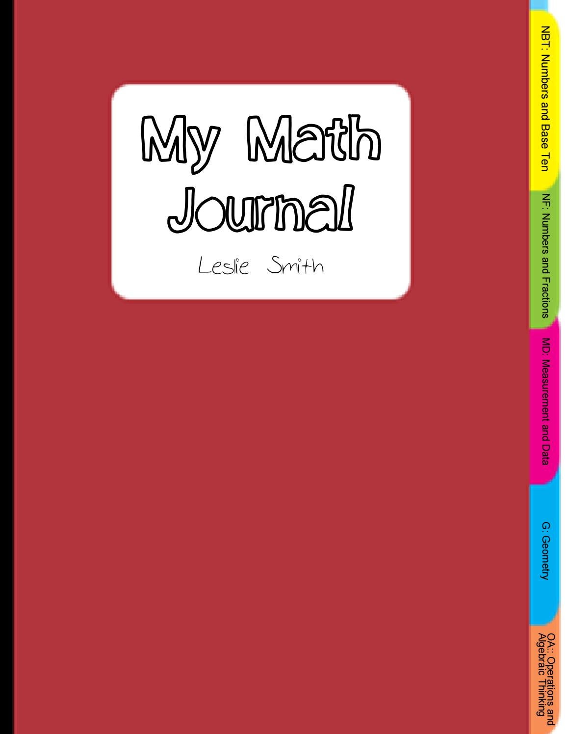Math Journal by Educational Bootcamp - Issuu