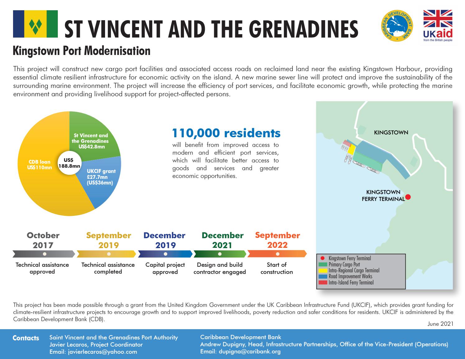 UKCIF project profile: St. Vincent and the Grenadines - Kingstown Port ...