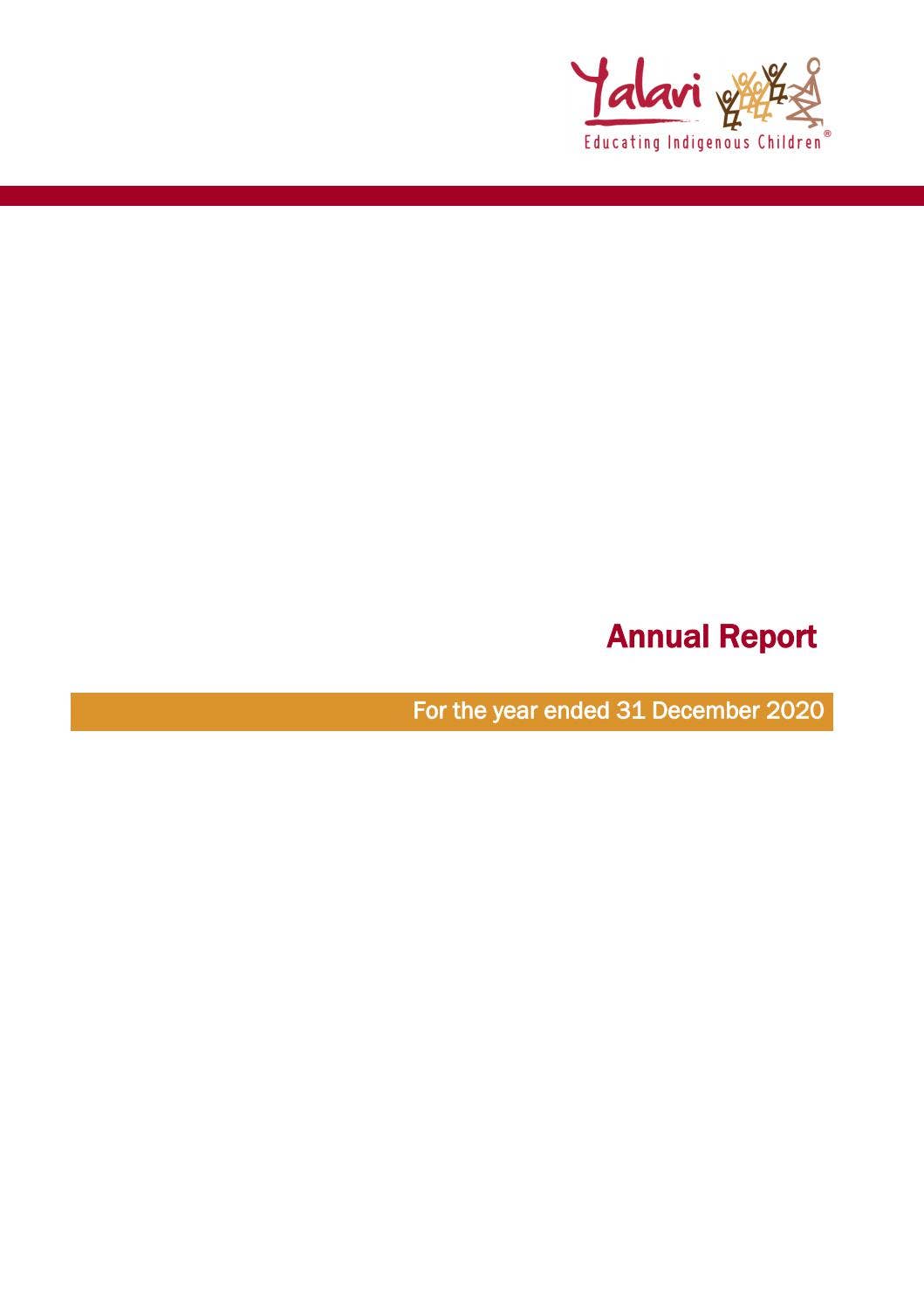 Yalari Financial Report - 2020 by Yalari - Issuu