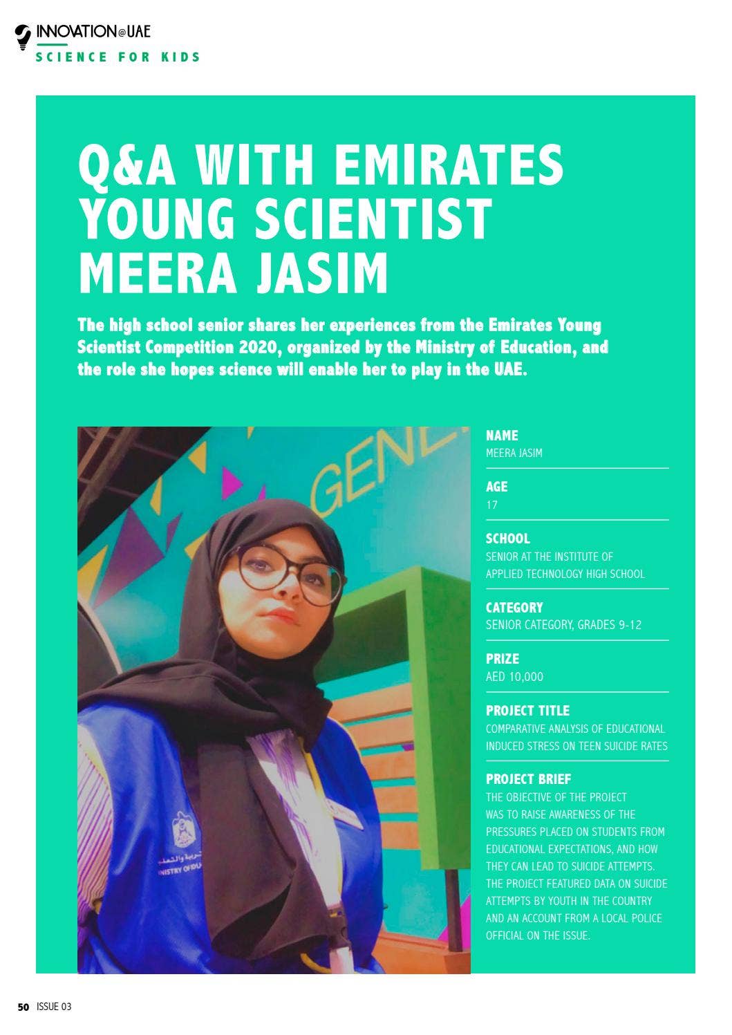 Innovation@UAE Magazine, Issue 3, English, May 2021 by UAE Ministry of ...