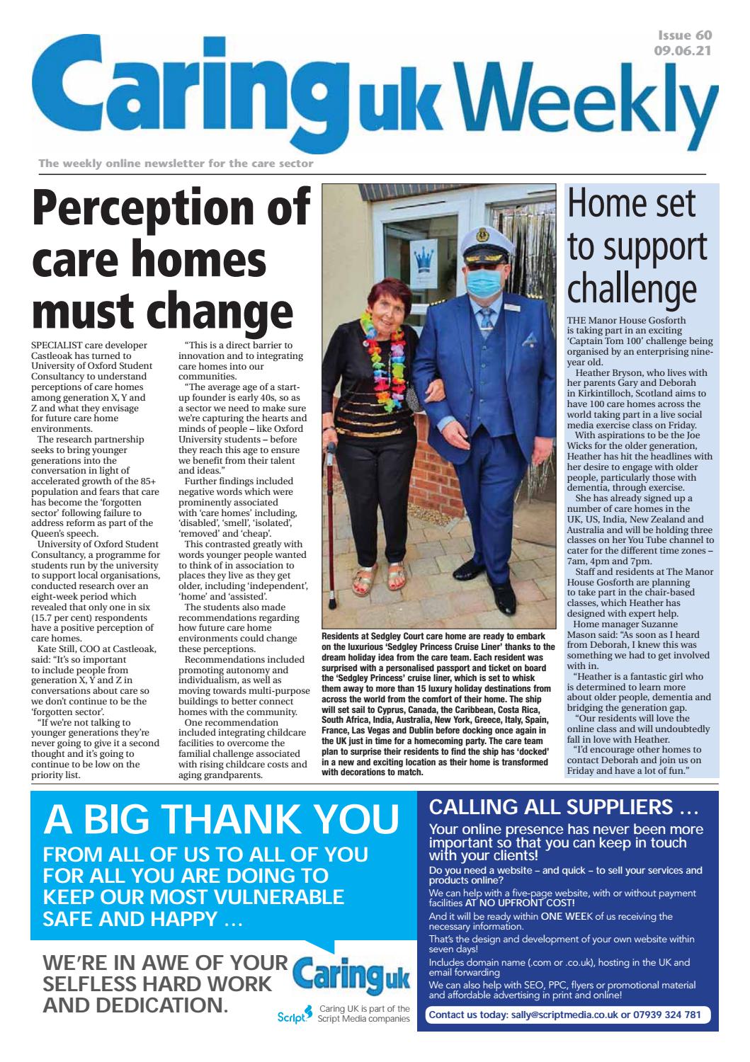 Caring UK Weekly - Issue 60 by Script Media - Issuu