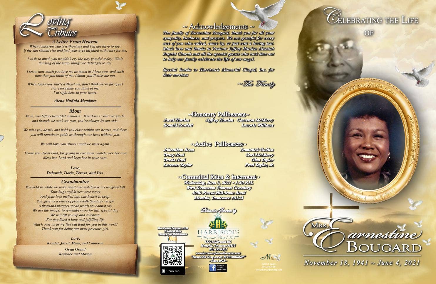 Earnestine Williams Bougard by Jerry Madison Harrison - Issuu