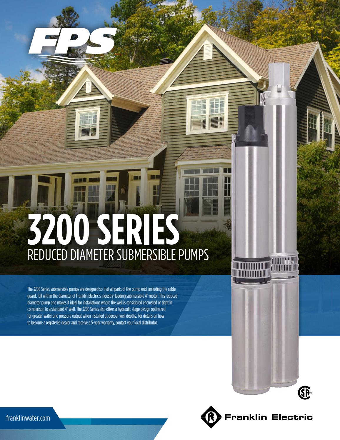 Franklin Electric FPS 3200 Series Brochure by deltawaterproducts - Issuu
