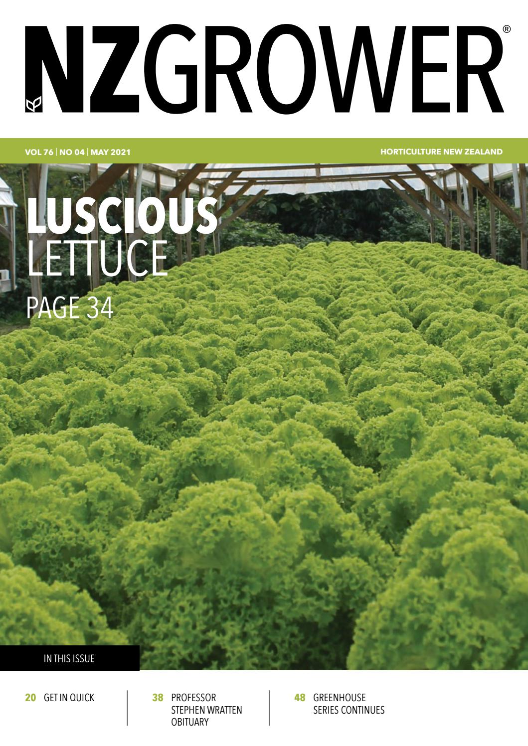 NZ Grower | May 2021 by Horticulture New Zealand - Issuu