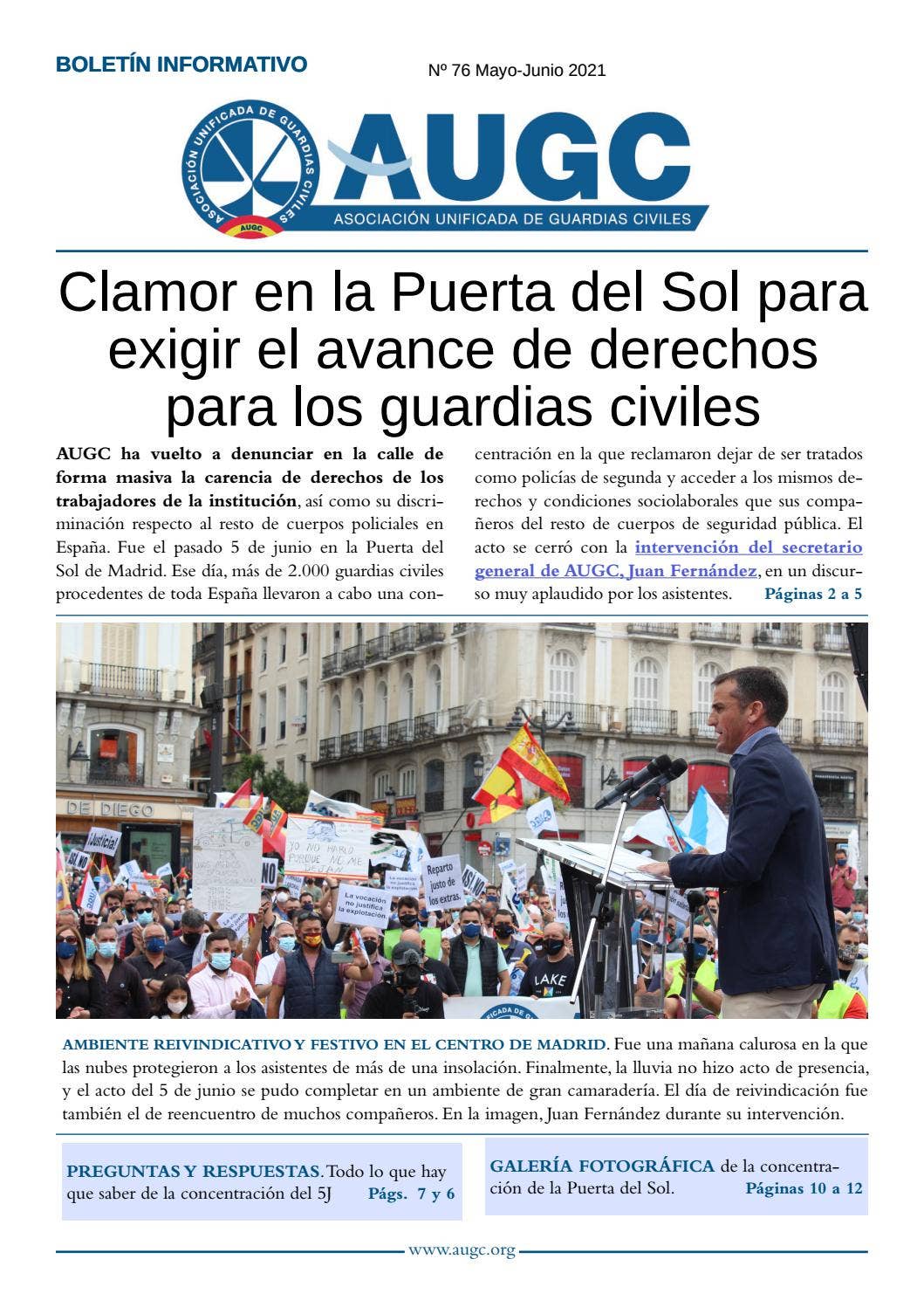 Boletín AUGC mayo-junio by Administrador AUGC - Issuu