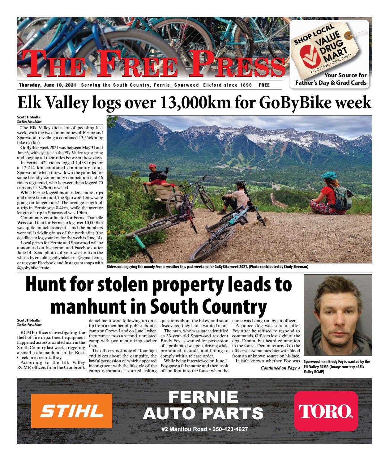 Fernie Free Press, June 10, 2021 by Black Press Media Group - Issuu