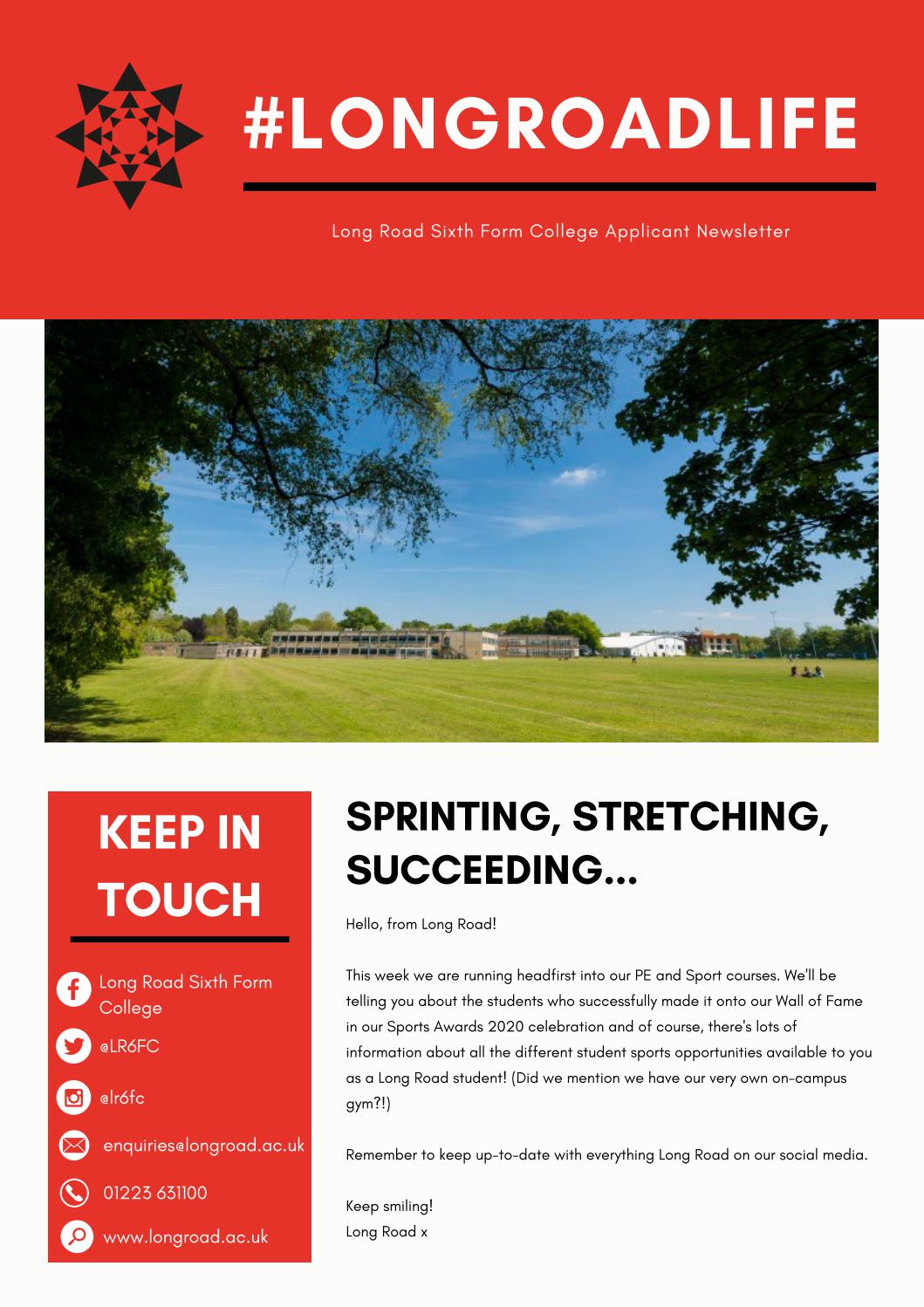 #LongRoadLife Edition 11 - June 2021 by Long Road Sixth Form College ...