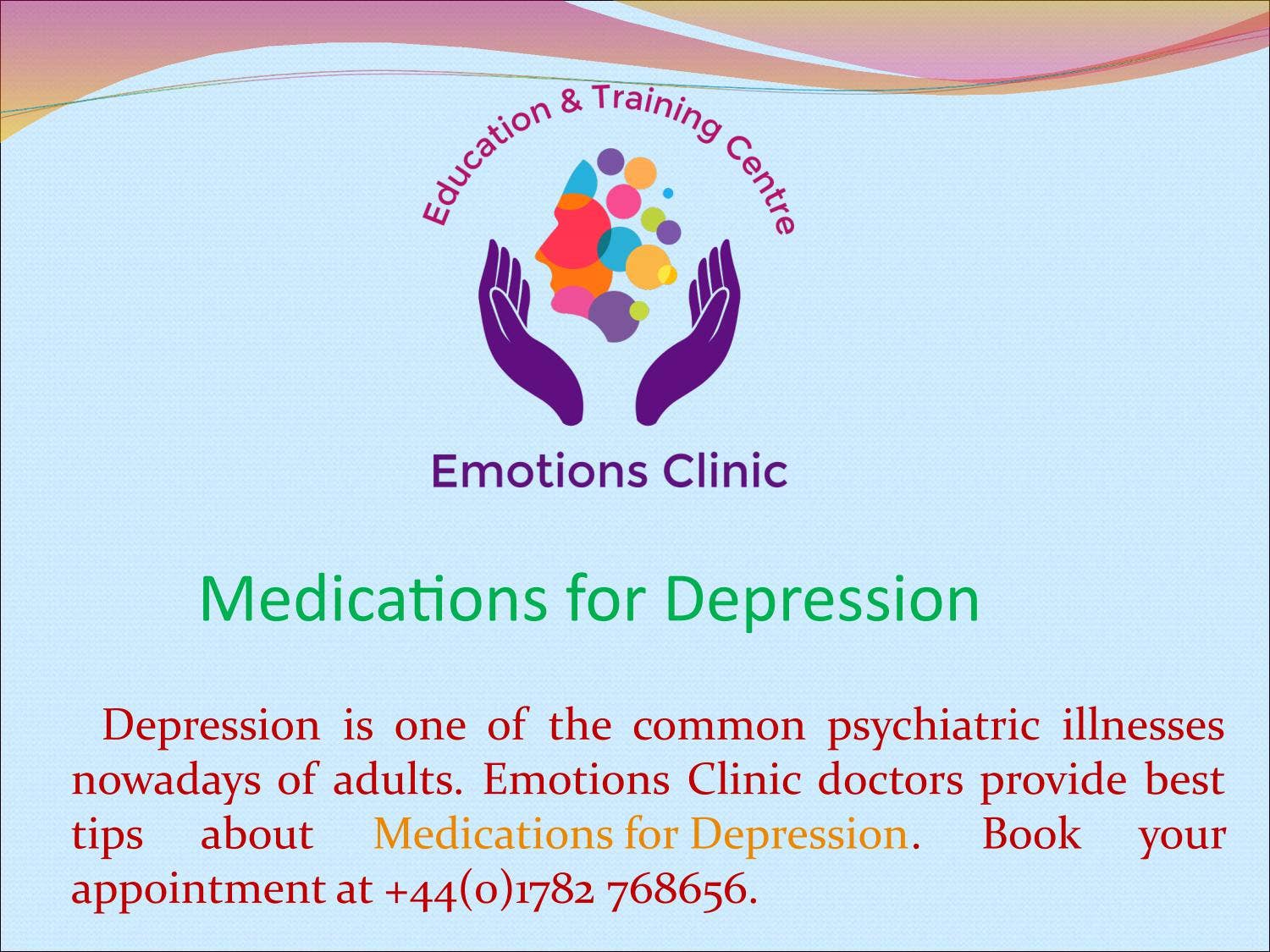 Medications for Depression by Emotions Clinic - Issuu