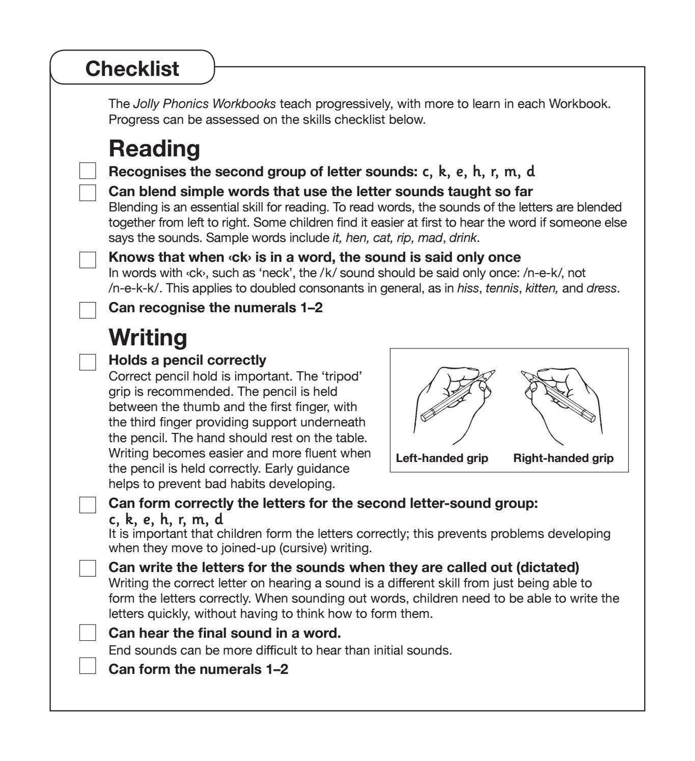 Jolly Phonics Workbook 2 JL6529 - British English precursive by Jolly ...